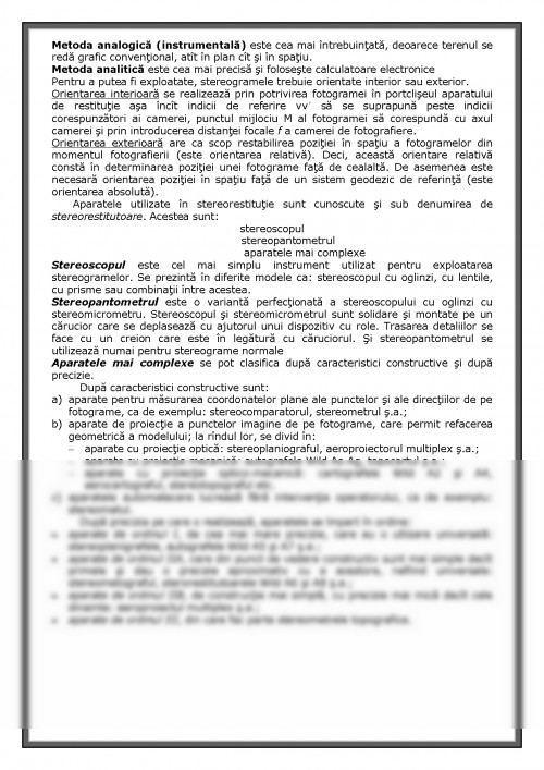 Referat: Fotogrammetria (#401181)