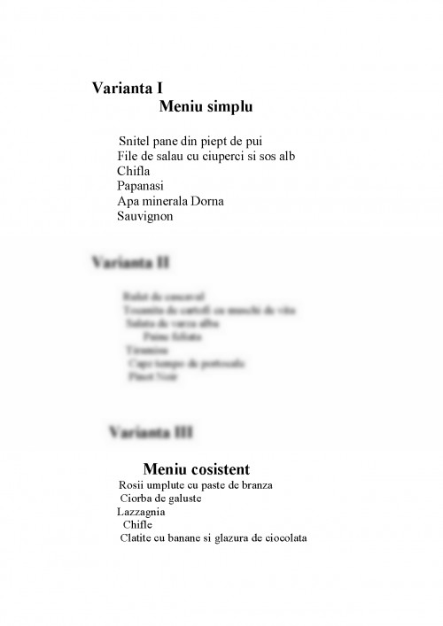 Referat: Ospatar-Chelner în UAP (#401522)