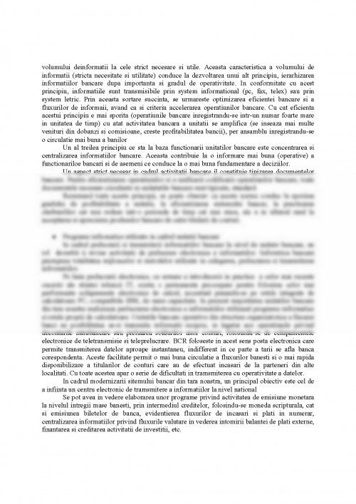 Referat: Sistem informațional bancar - OPIS (#401841)