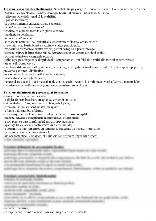 Referat: Curentele Literare (#402797)