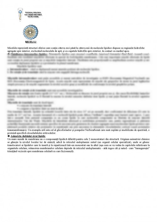 Curs: Biologie Celulare (#402954)