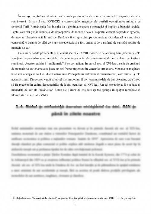 Referat: Aurul și Moneda (#403721)