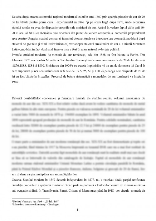 Referat: Aurul și Moneda (#403721)