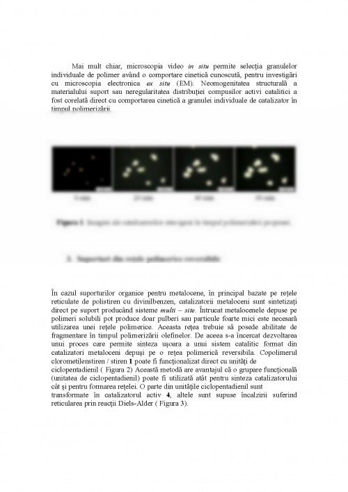 Referat: Sinteza unor Materiale Termoplastice cu Microstructură ...