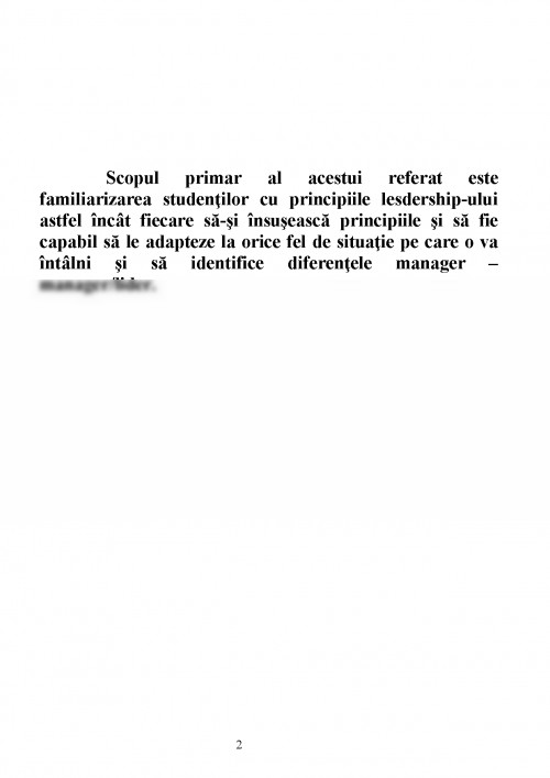Referat: Leadership (#404639)