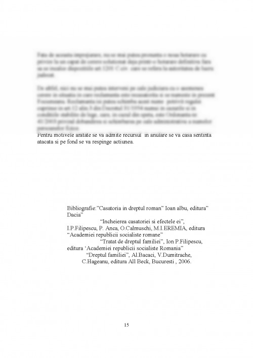 Referat: Desfacerea căsătoriei (#405516)