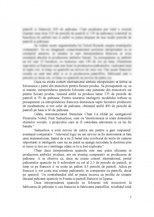 Referat: Cauzele comerțului internațional (#407032)