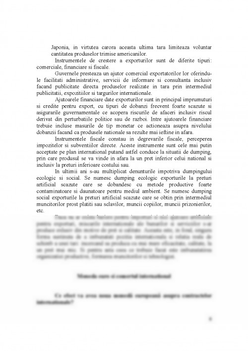 Referat: Cauzele comerțului internațional (#407032)