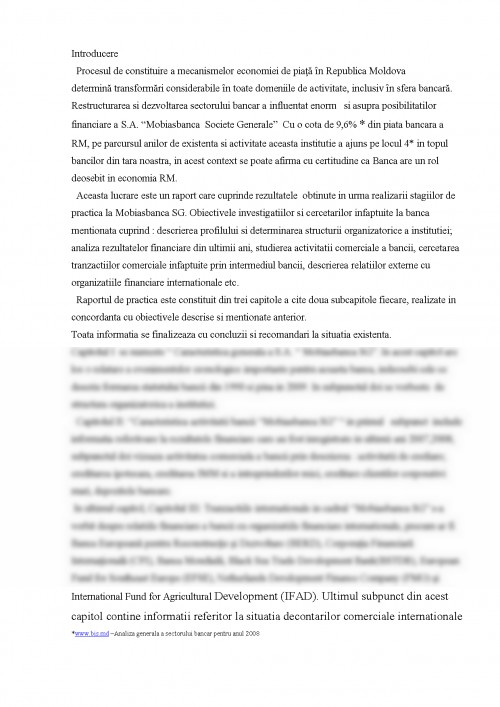 Referat: Raport de practică Mobiasbanca (#407787)