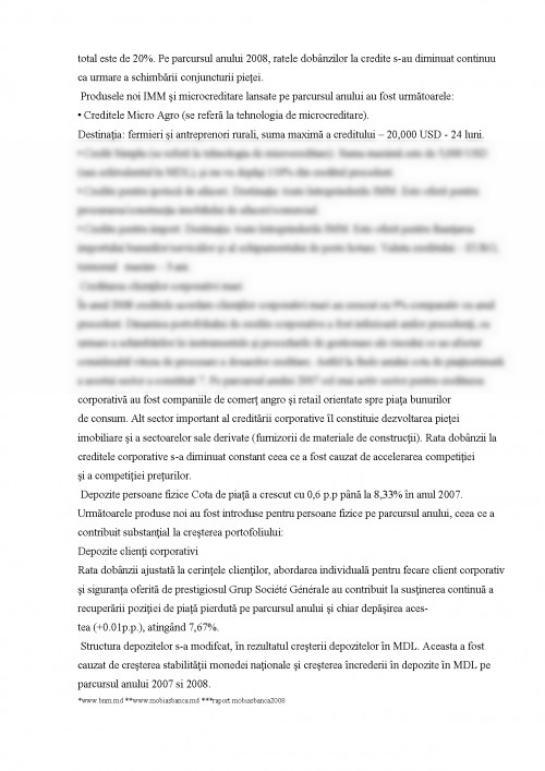 Referat: Raport de practică Mobiasbanca (#407787)