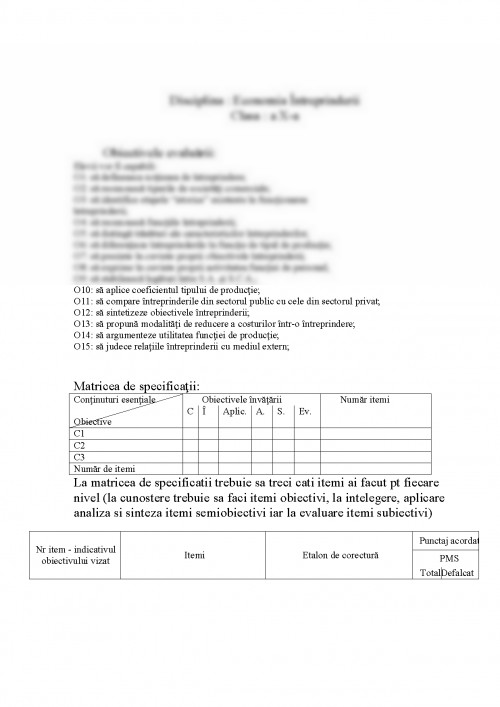 Referat: Test docimologic (#408247)