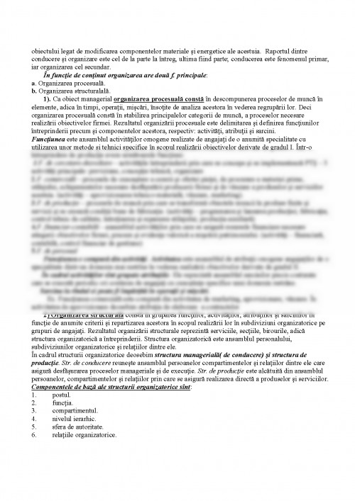 Referat: Funcțiile Managementului (#408347)