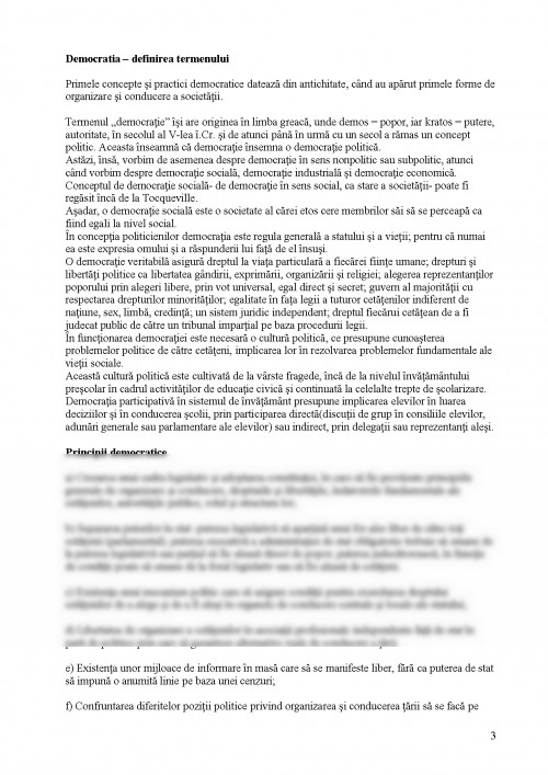 Referat: Regimuri democratice - SUA și Franța (#412387)