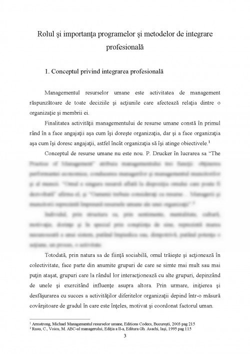 Referat: Rolul și Importanța Programelor și Metodelor de Integrare ...