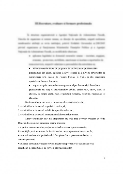 Referat: Studiu de caz - recrutarea, evaluarea și formarea profesională ...