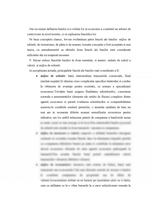 Referat: Formele și funcțiile banilor (#413562)
