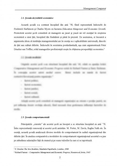 Referat: Aspecte Metodologice în Management Comparat (#413749)