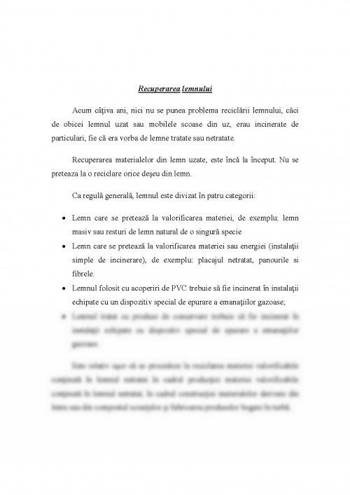 Referat: Prelucrarea și Valorificarea Materialelor din Deșeuri (#413871)