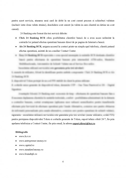 Referat: Instrumente de plată moderne în cadrul BCR-Erste (#414496)