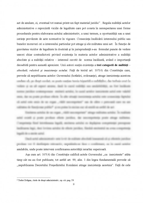 Referat: Efectele Actelor Administrative (#416017)