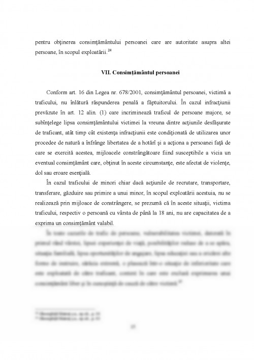 Referat: Infracțiunea de Trafic de Persoane (#417143)