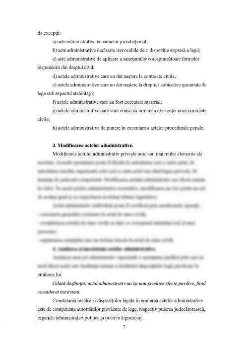 Referat: Teoria Actului Administrativ (#417548)