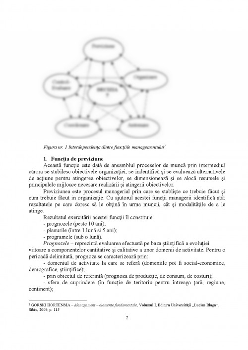 Referat: Funcțiile Managementului (#417995)
