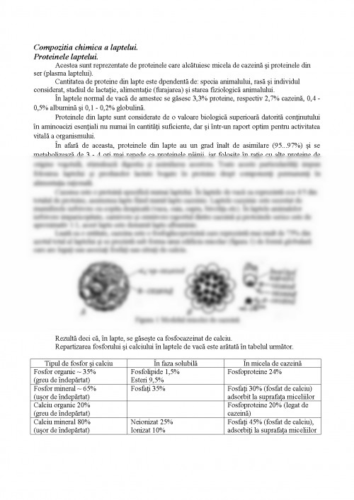 Referat: Compoziția chimică a laptelui (#419289)