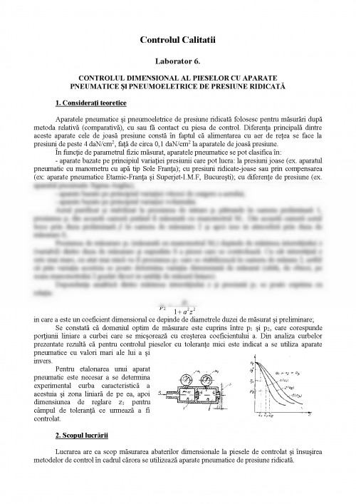 Laborator: Controlul calității (#422395)