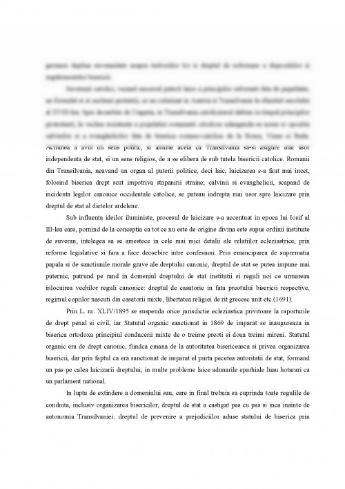 Referat: Raporturile dintre stat și Biserica Ortodoxă în istoria ...