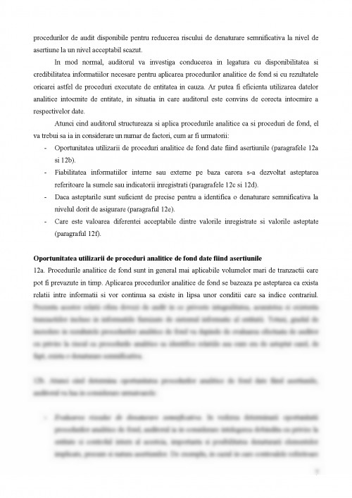 Referat: Proceduri de Audit (#423370)
