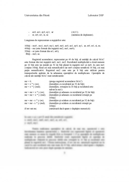 Laborator: Laboratoare Procesoare Digitale de Semnal (#423439)