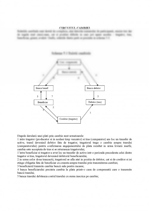 Referat: Circuitul instrumentelor de plată (#423829)