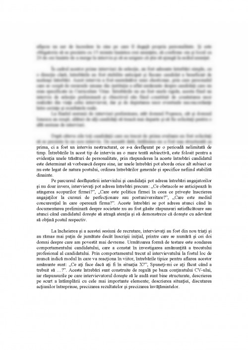 Referat: Comunicare comercială - interviul (#424187)