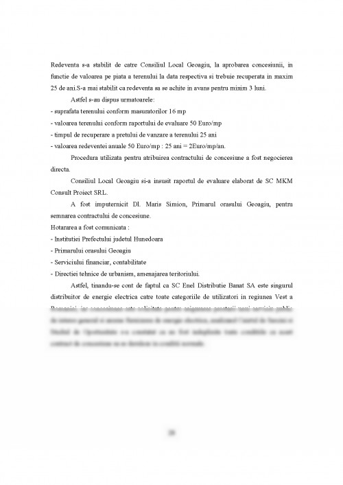 Referat: Concesiunea Bunurilor Proprietate Publica. Contractul de ...