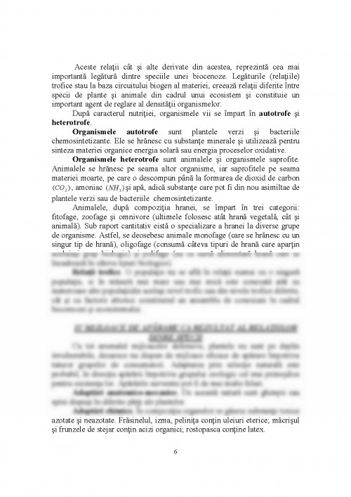 Referat: Relațiile intraspecifice, interspecifice și de condiționare ...
