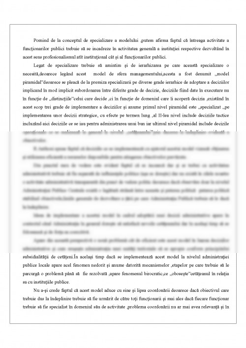 Referat: Modelul tradițional versus modelul politic al deciziilor ...