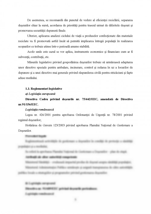 Referat: Managementul deșeurilor menajere (#432367)