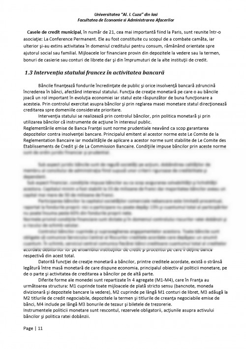 Referat: Sistemul bancar din Franța (#432953)