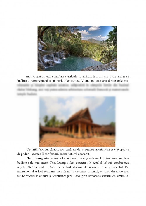 Referat: Geografia Turismului - Laos (#433185)