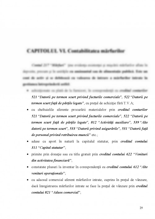 Referat: Contabilitatea stocurilor de mărfuri și materiale (#433699)