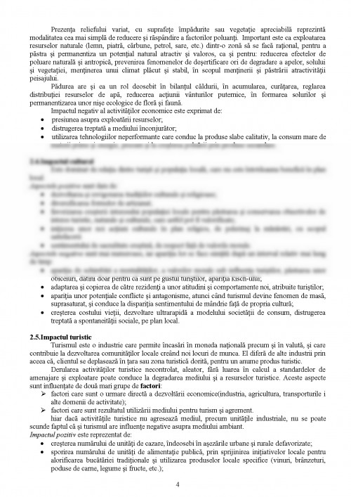 Referat: Turismul Durabil (#434402)