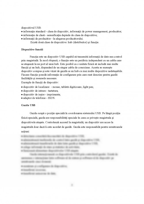 Referat: Elemente Periferice - USB (#434502)