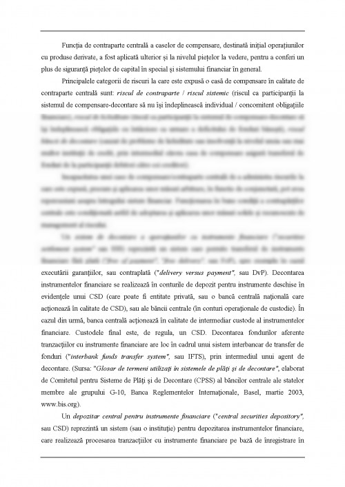 Referat: Sisteme de compensare-decontare-depozitare în Țările ...