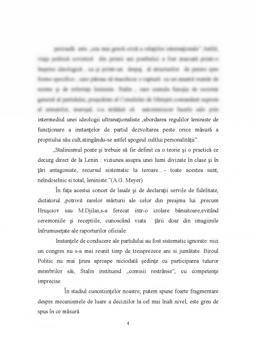 Referat: Geopolitica Spațiului post-sovietic (#436647)