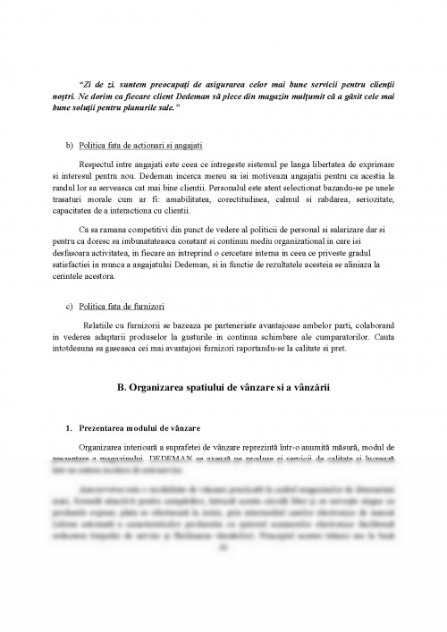 Referat: Dedeman (#436719)