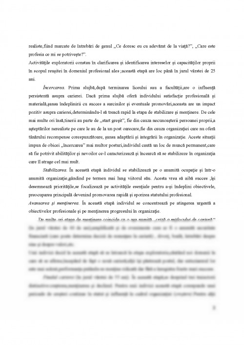 Referat: Cariera Profesională (#438092)