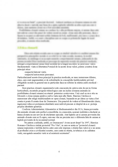 Referat: Clonarea (#438211)