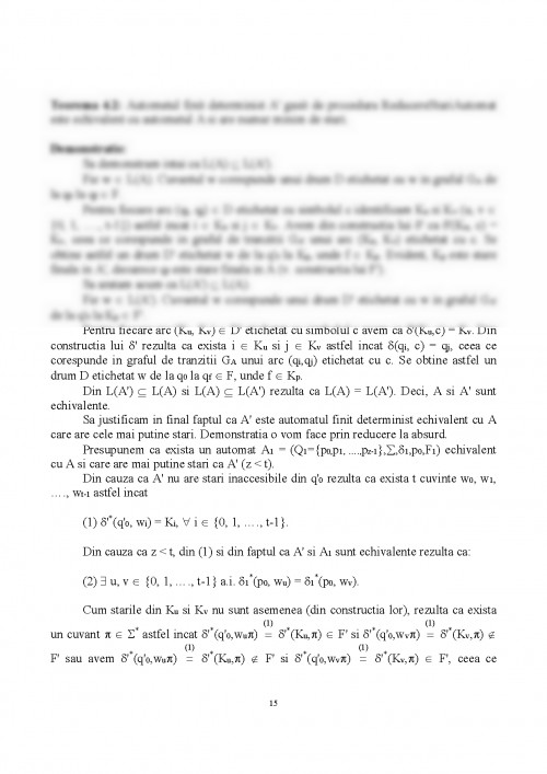Curs: Limbaje Formale și Compilatoare (#440881)