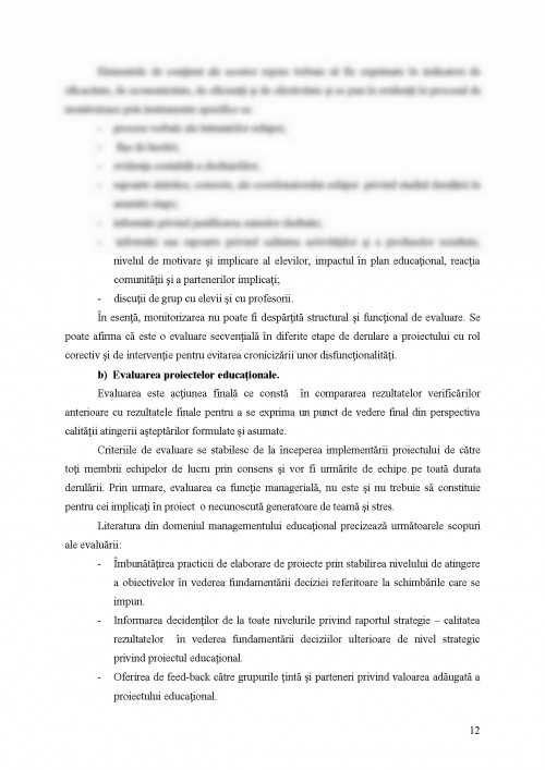 Referat: Monitorizarea și Implementarea Proiectelor Educaționale (#441854)